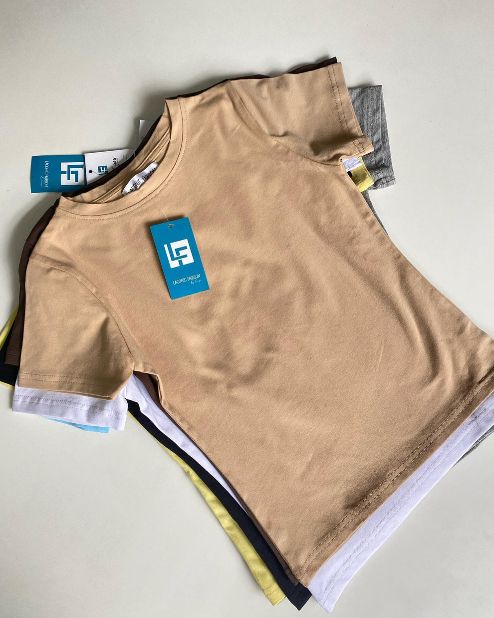 Basic Long Line Half Sleeve Fitted Top – Laconic Fashion, Nepal