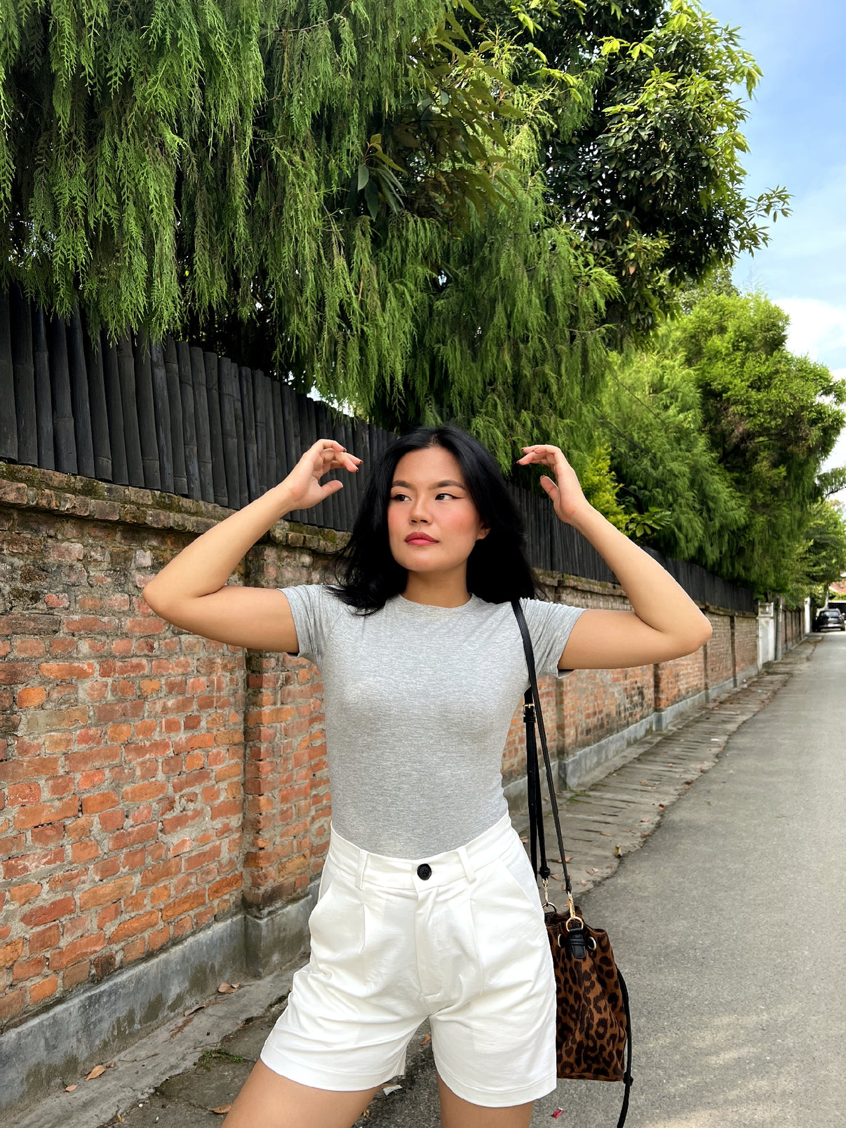 Basic Long Line Half Sleeve Fitted Top – Laconic Fashion, Nepal